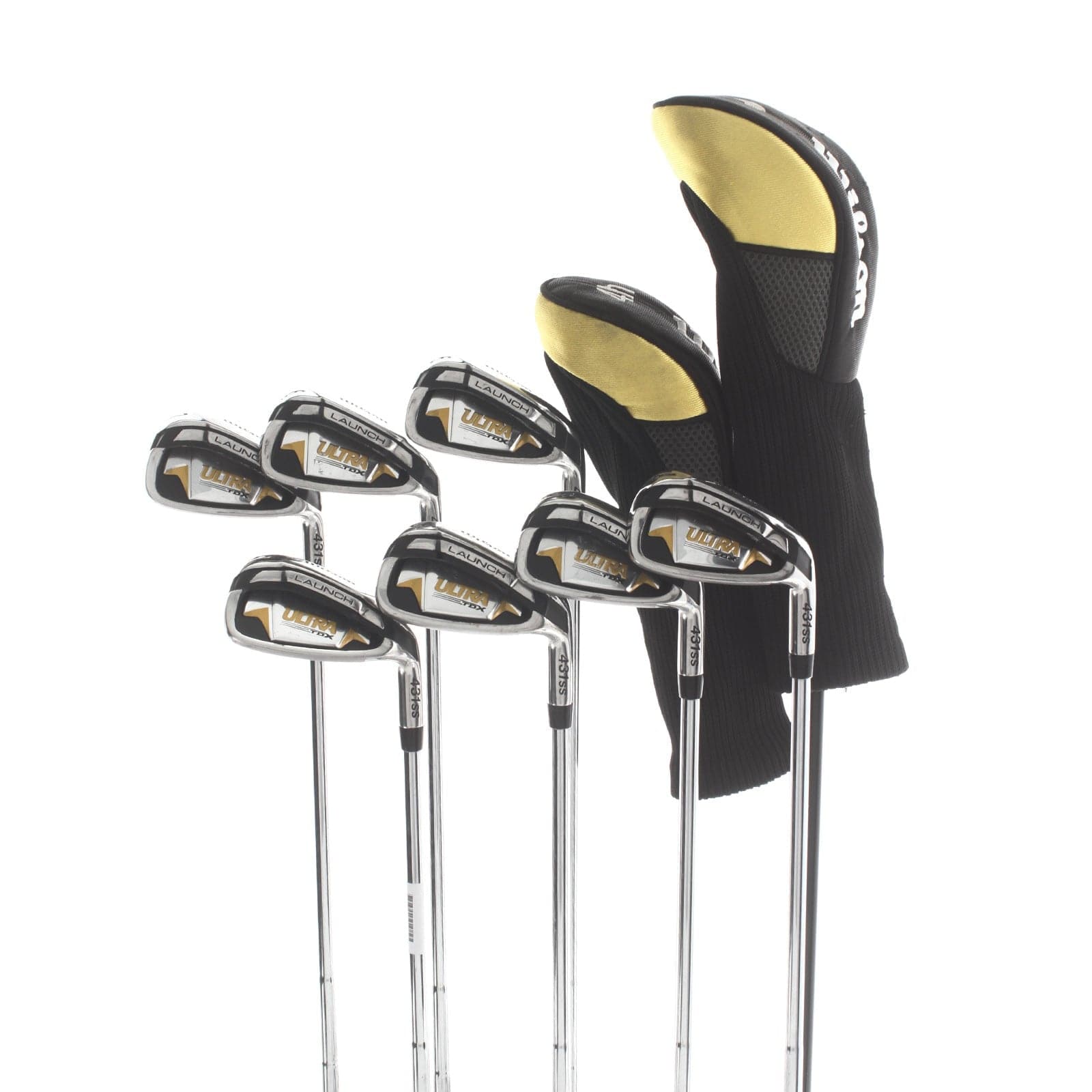Wilson Ultra Steel/Graphite Mens Right Hand Package Set Regular - Wils