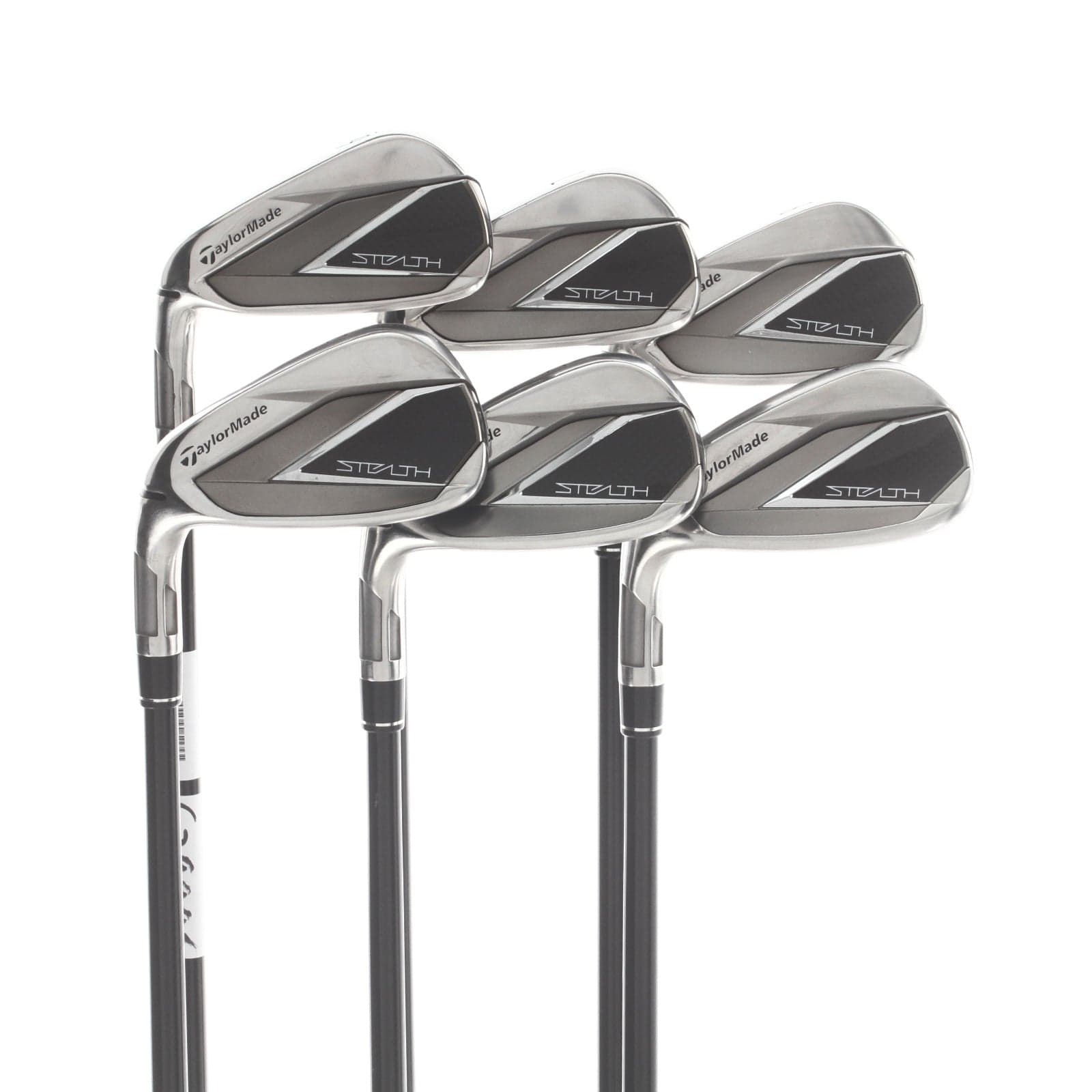 TaylorMade Stealth Graphite Mens Left Hand Irons 6-AW Regular - Ventus