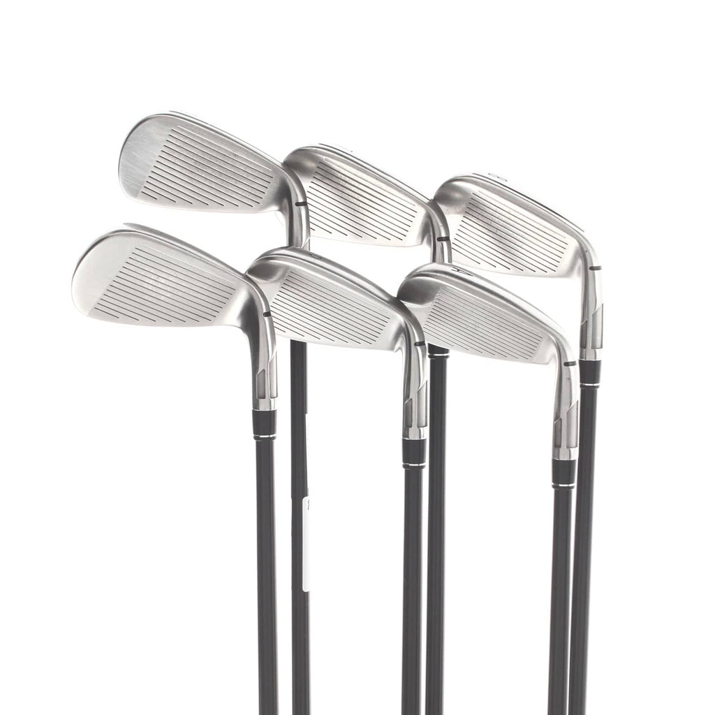 TaylorMade Stealth Graphite Mens Left Hand Irons 6-AW Regular - Ventus