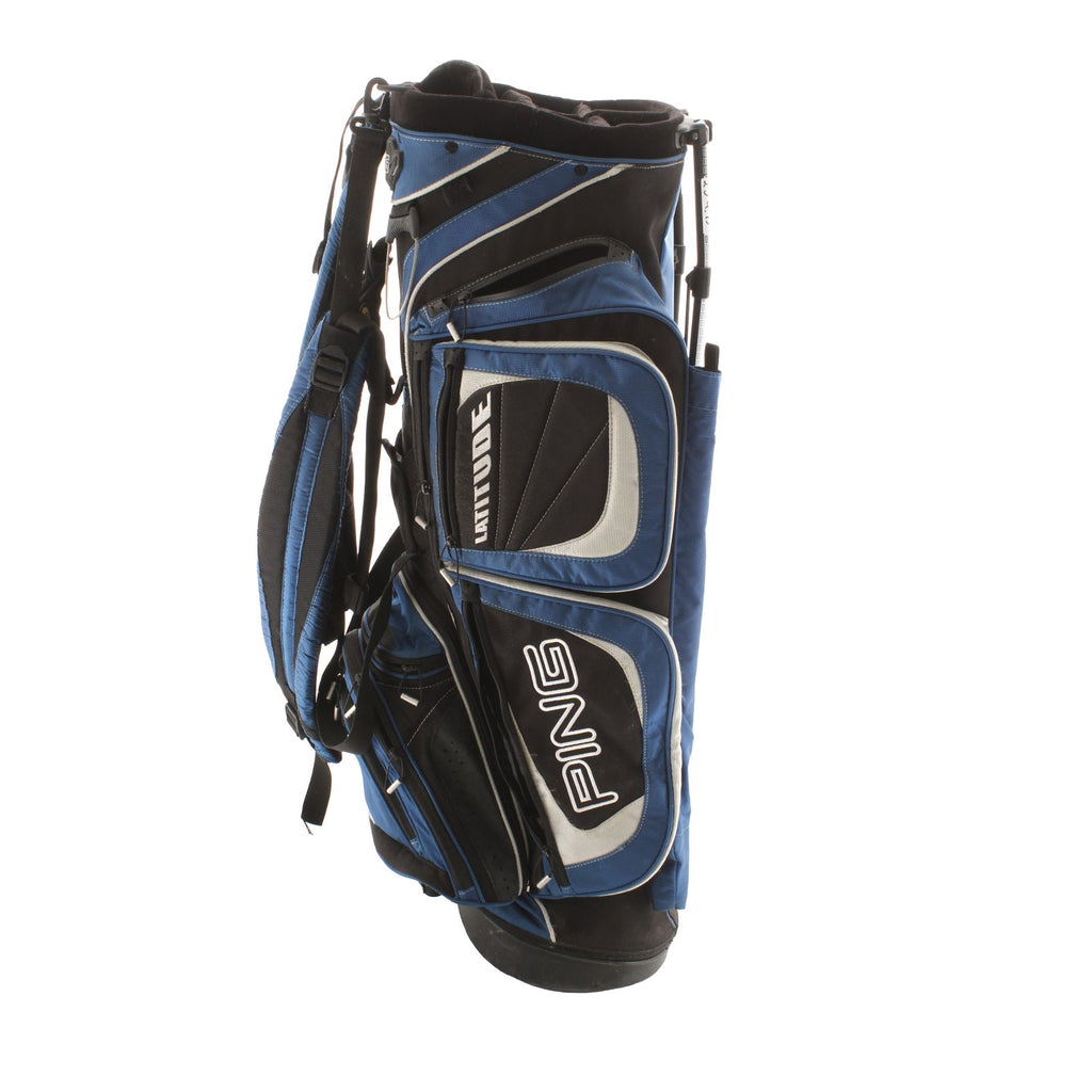 Ping Latitude Stand Bag - Black/Blue