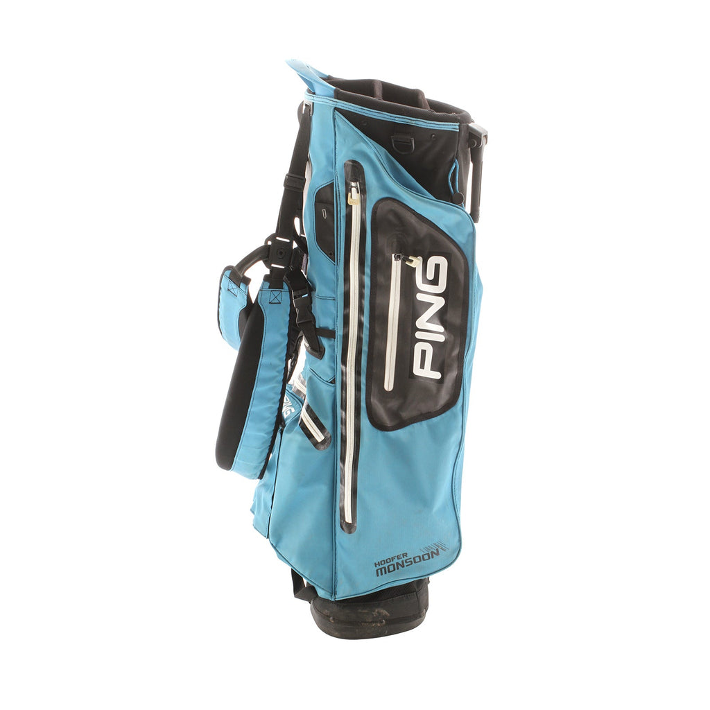 Ping Hoofer Monsoon Stand Bag - Light Blue/White/Black