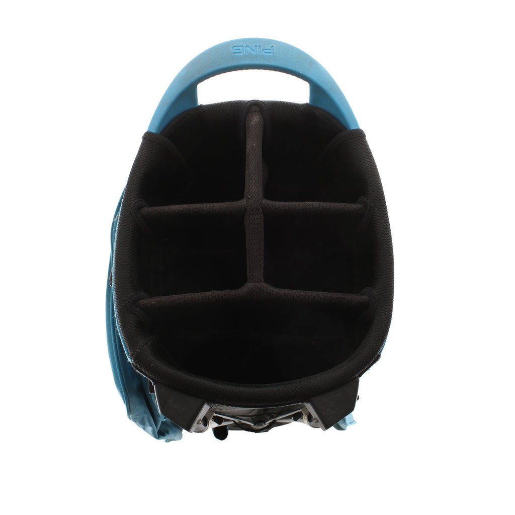 Ping Hoofer Monsoon Stand Bag - Light Blue/White/Black