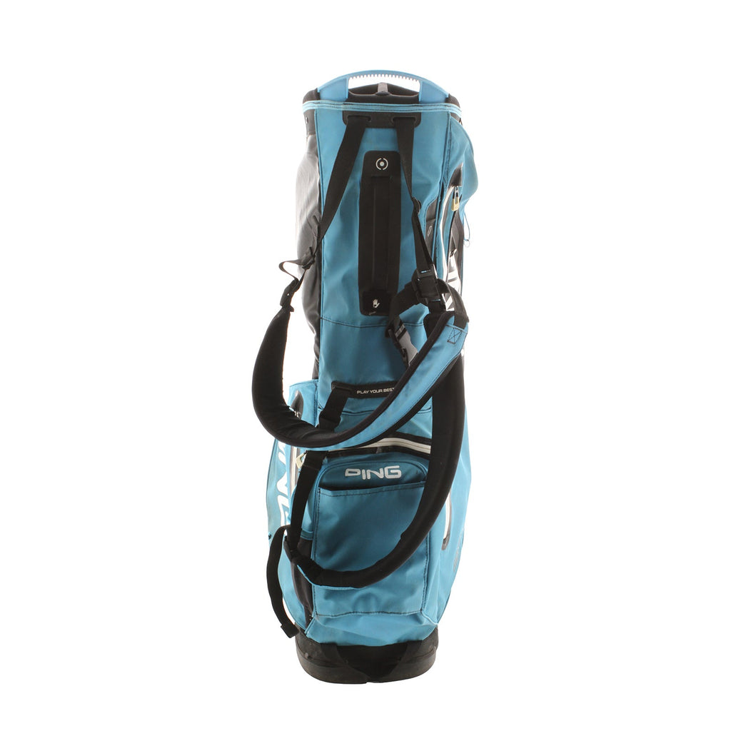 Ping Hoofer Monsoon Stand Bag - Light Blue/White/Black