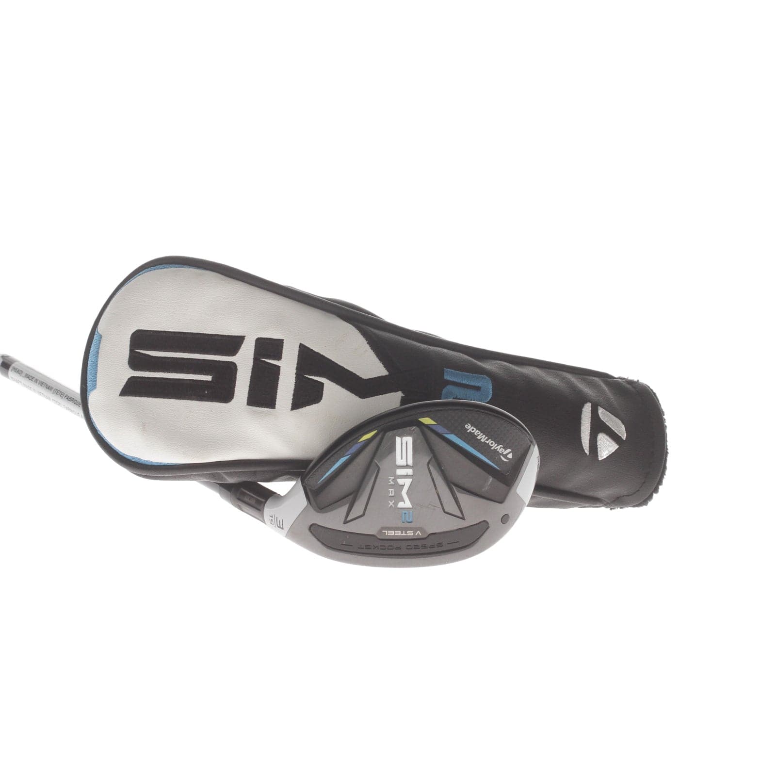 TaylorMade Sim2 Max Graphite Mens Right Hand 3 Hybrid 19* Regular - Fu