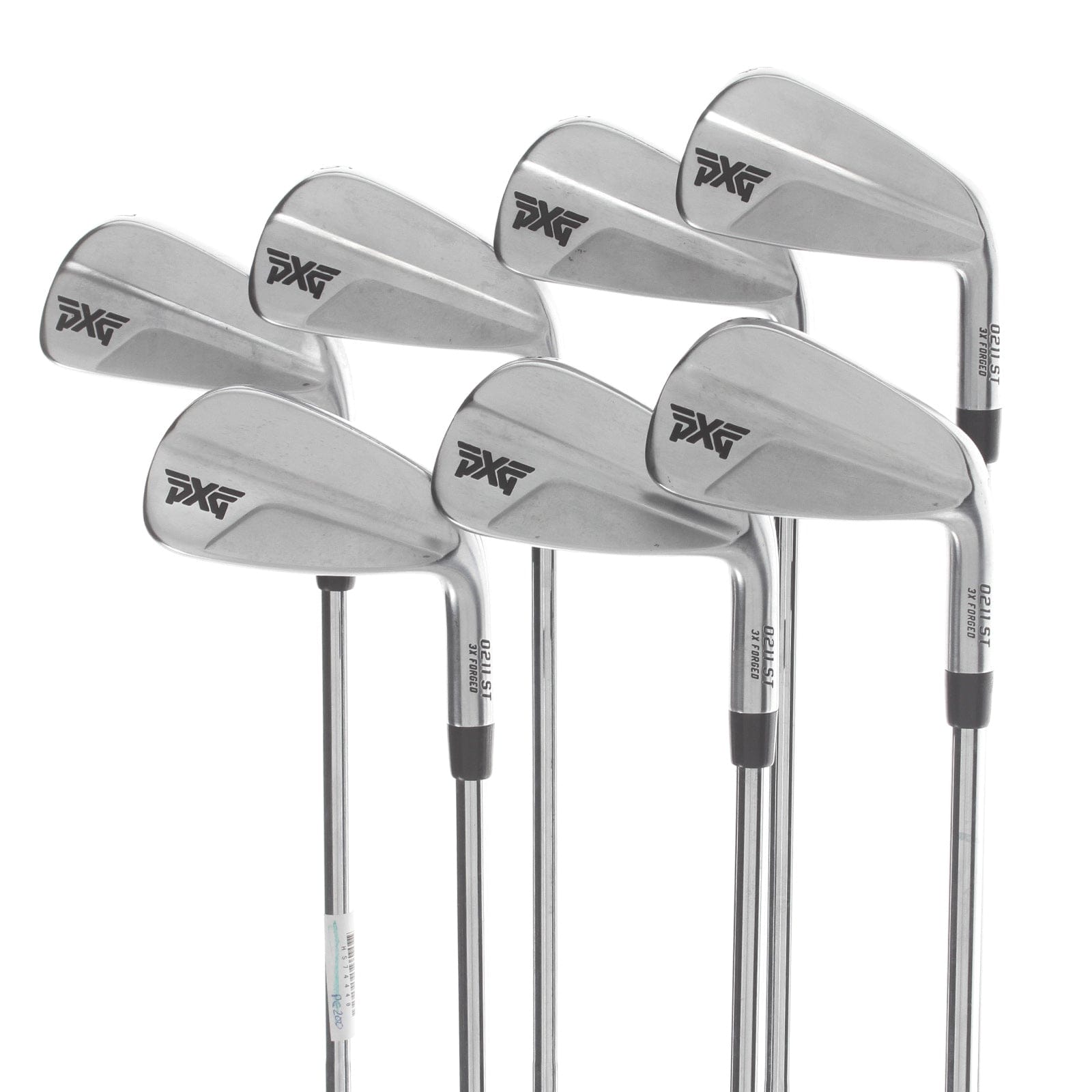 PXG 0211 ST 3X Forged Steel Mens Right Hand Irons 4-PW Extra Stiff - T