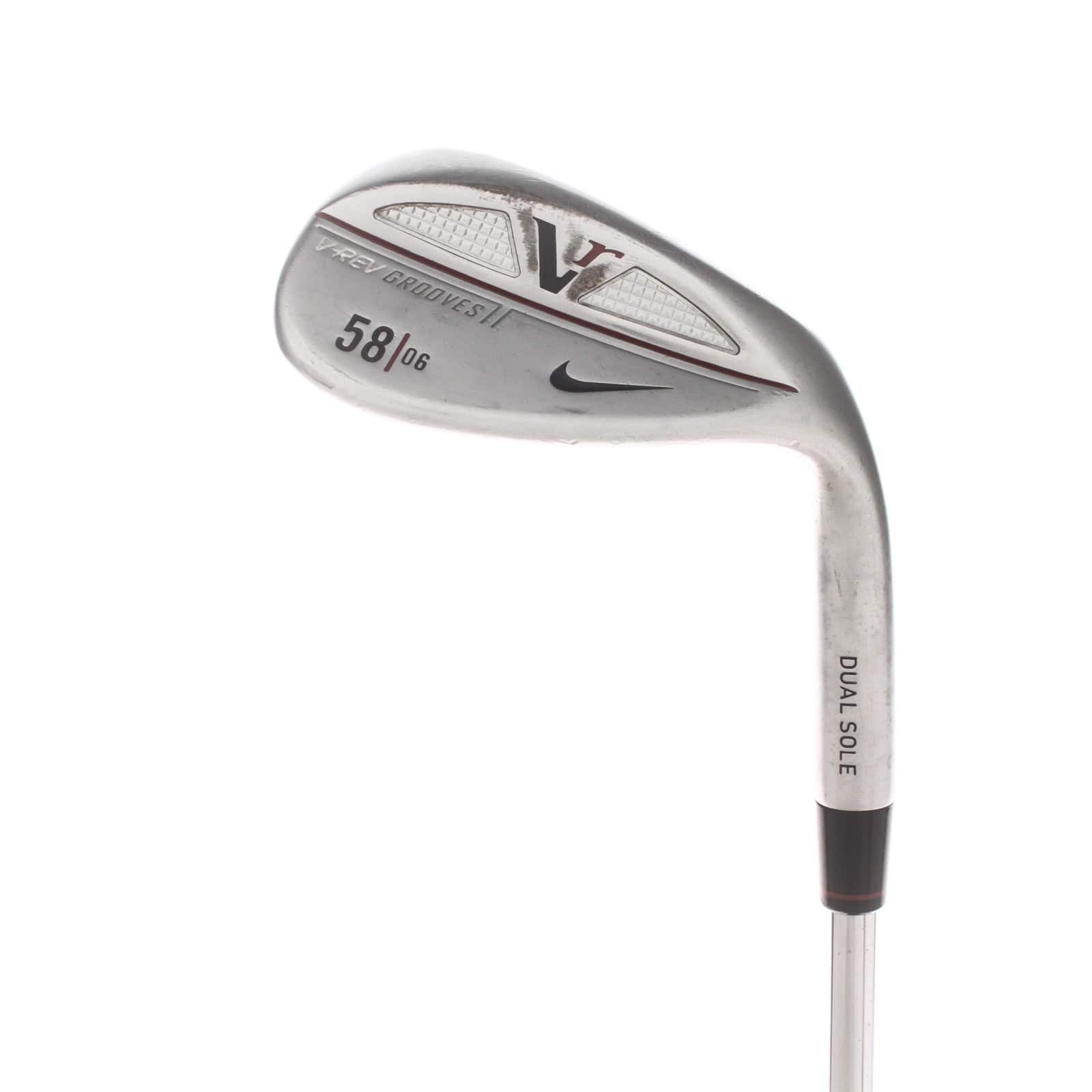 Nike VR V-REV Steel Mens Right Hand Lob Wedge 58* 6 Bounce Stiff - Dyn