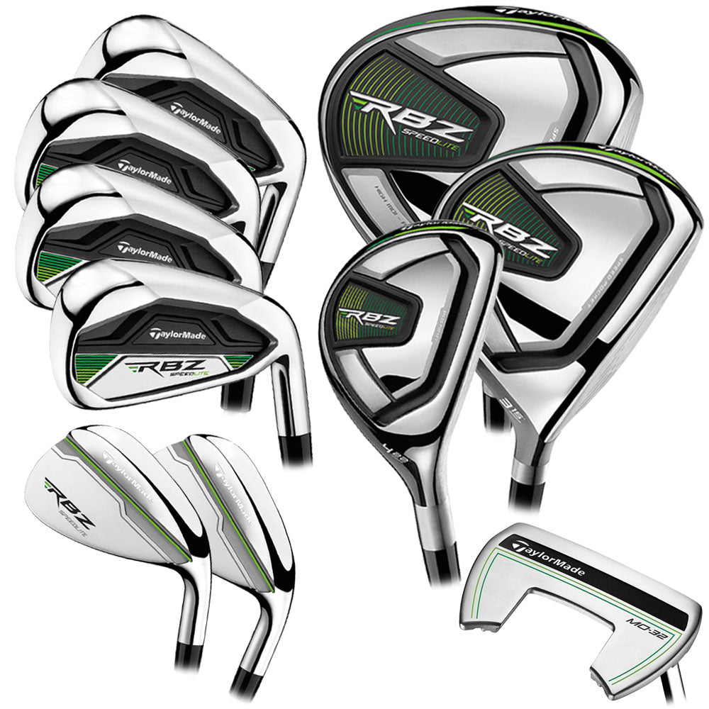 TaylorMade RBZ Speedlite 10-Piece Package Set - Steel