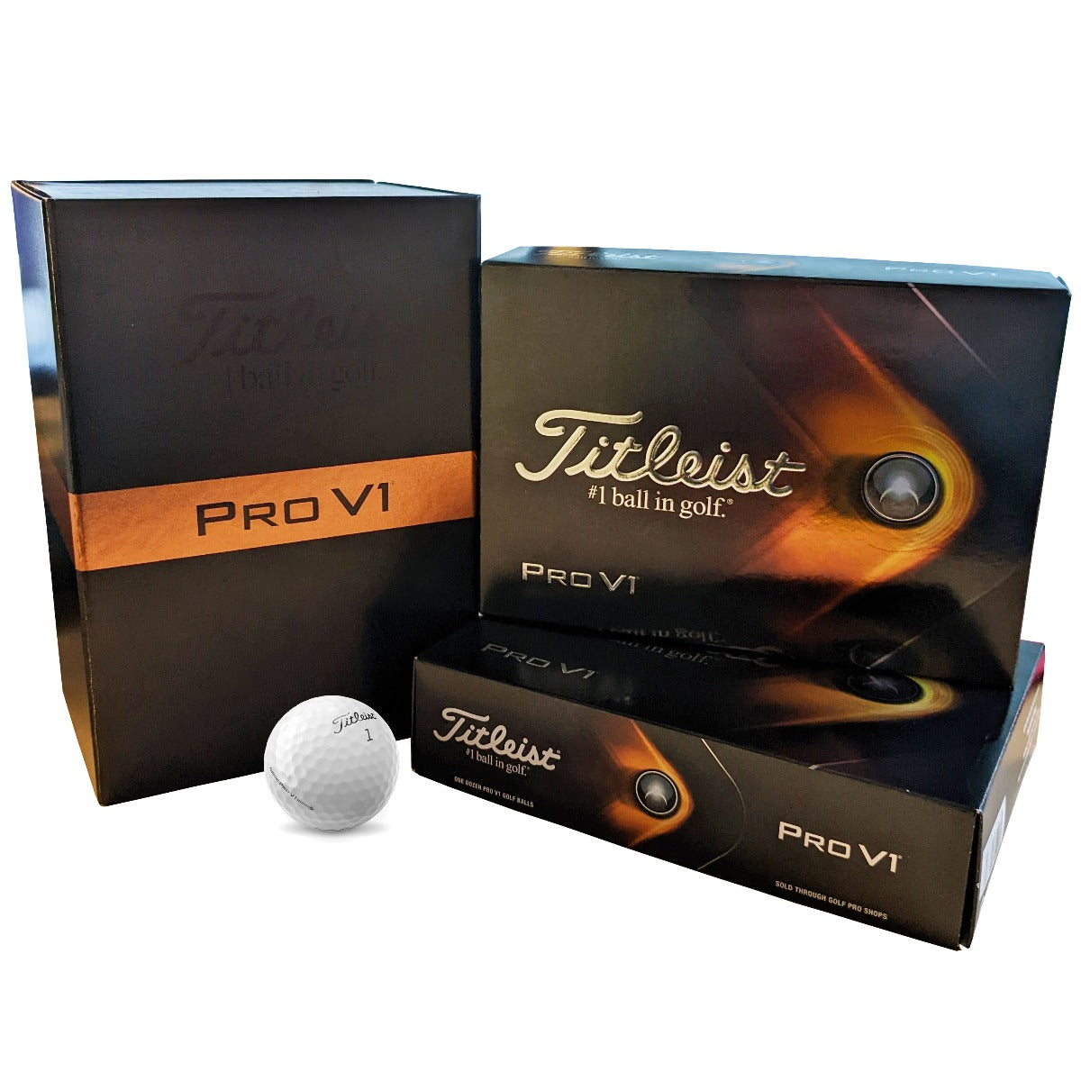 Titleist Pro V1 White Golf Balls - Gift Pack - Double Dozen