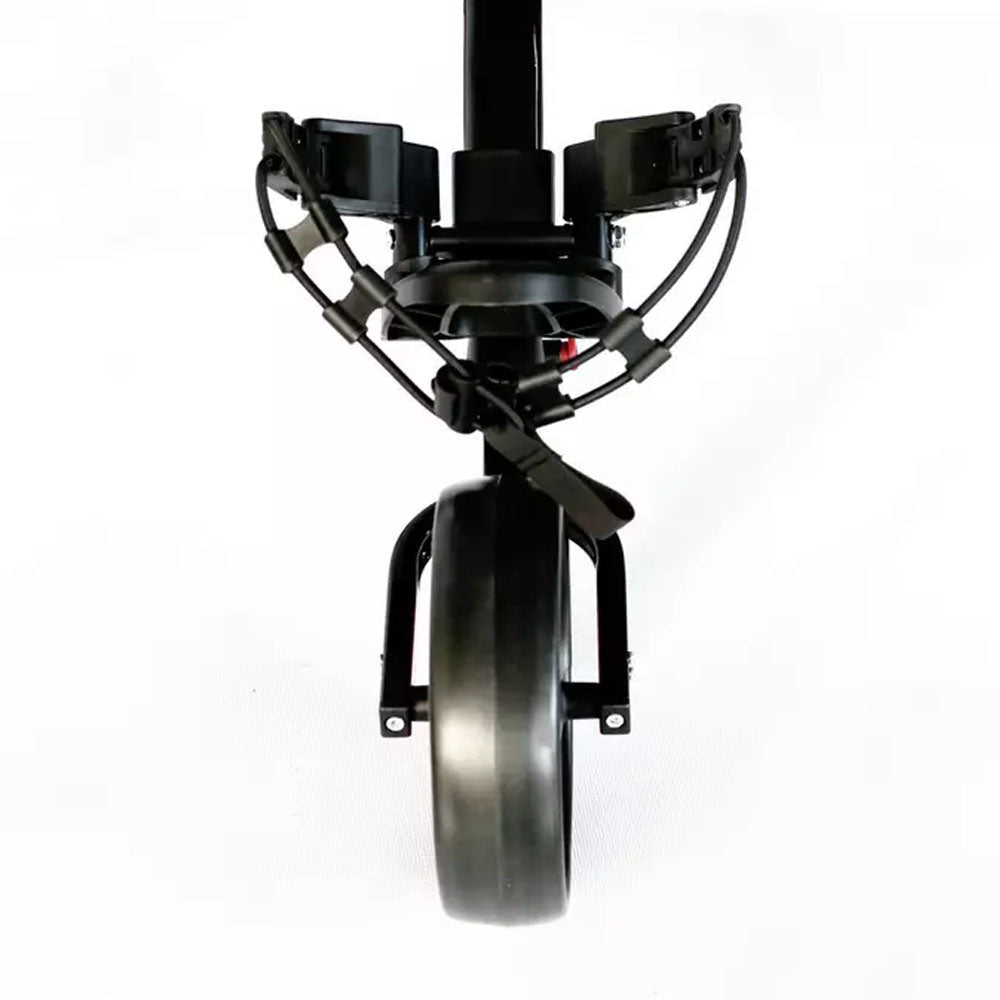 Big Max Xtreme Rider 3-Wheel Push Trolley - Black